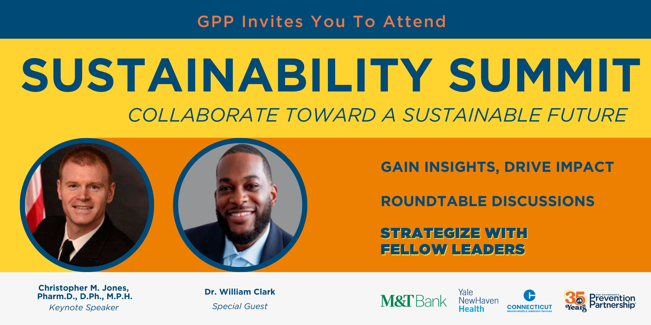 Sustainability Summit - The Governor's Prevention Partnership